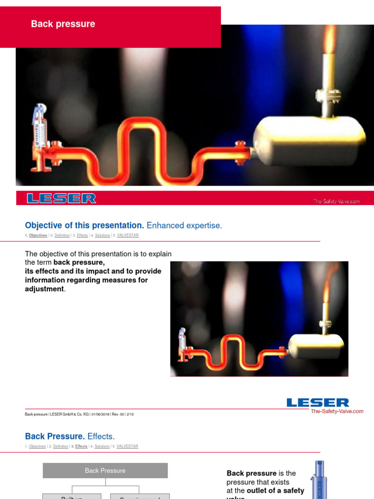 17-04 Back Pressure | PDF | Valve | Pipe (Fluid Conveyance)