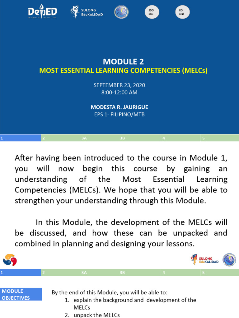 Module 2 LDM2 | PDF | Curriculum | Learning
