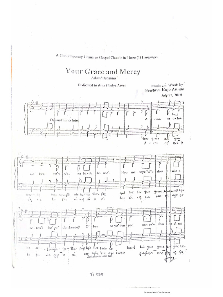 Your Grace and Mercy | PDF