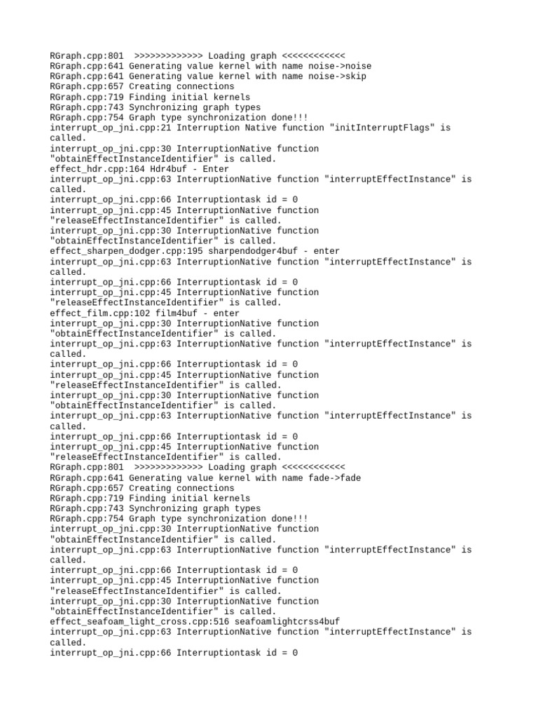 Debugging Graph and Effect Loading | PDF | Computer Engineering | Computing