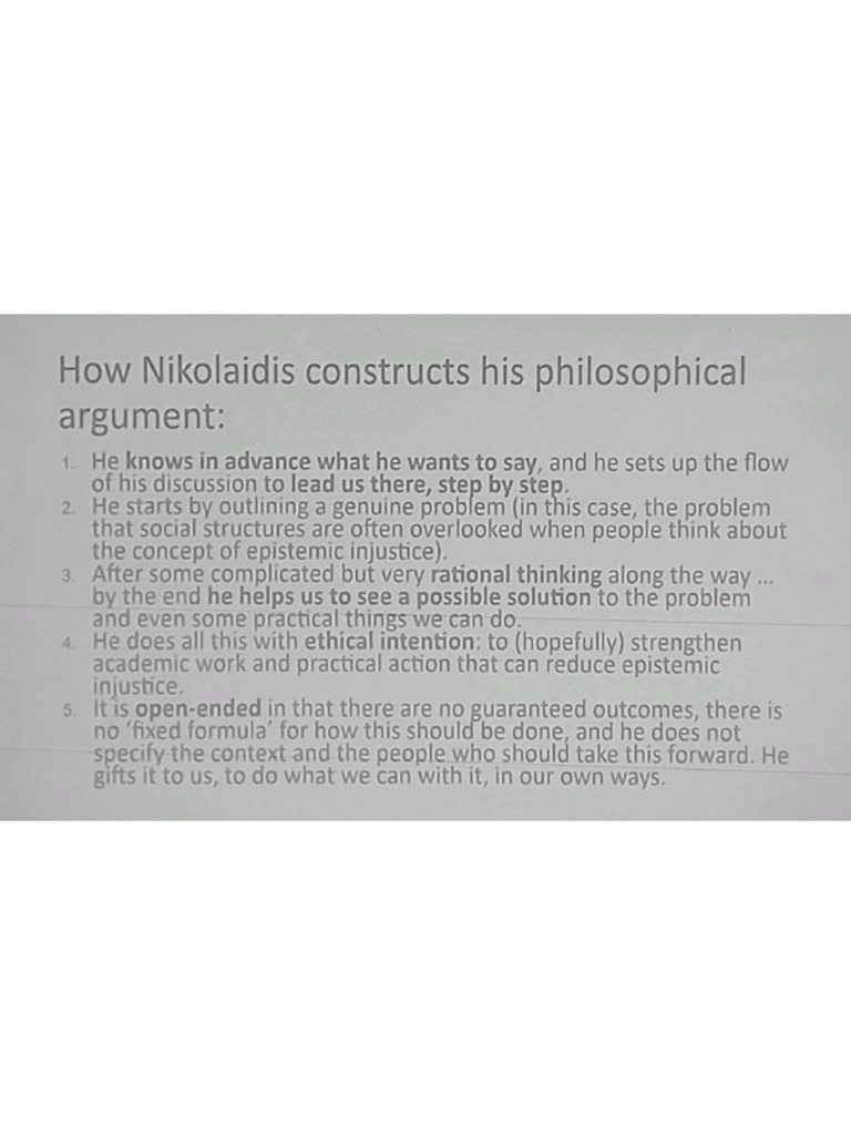 Philosophy... Assignment 2 - A Little Help On Deciphering The Reading ...