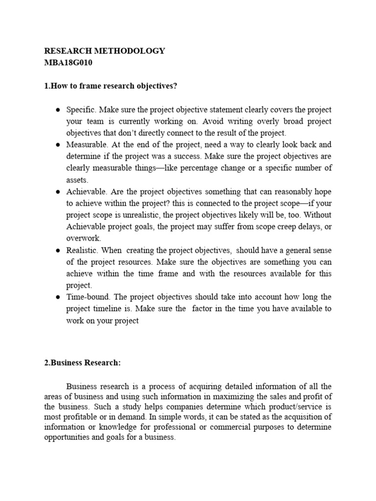 RESEARCH METHODOLOGY (1) | PDF | Cohort Study | Sampling (Statistics)