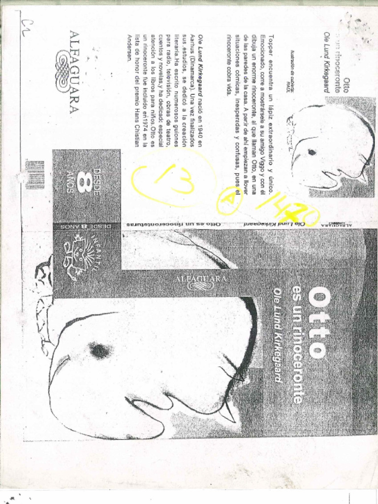 Otto Es Un Rinoceronte - 240308 - 183150 | PDF