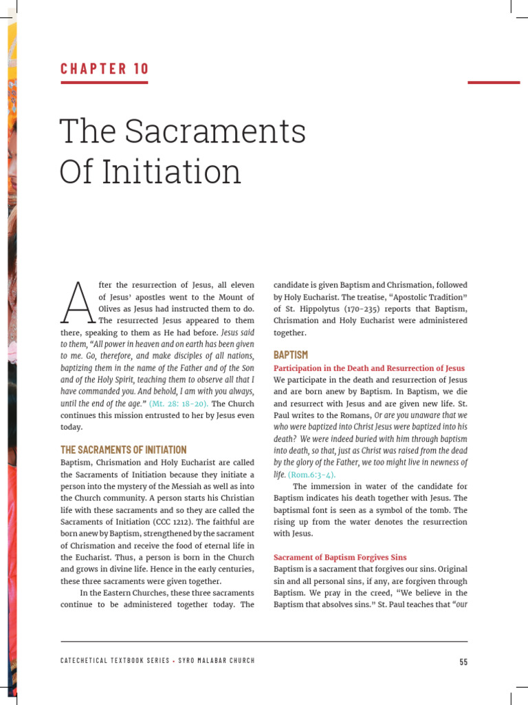 Catechism Textbook | Download Free PDF | Baptism | Eucharist
