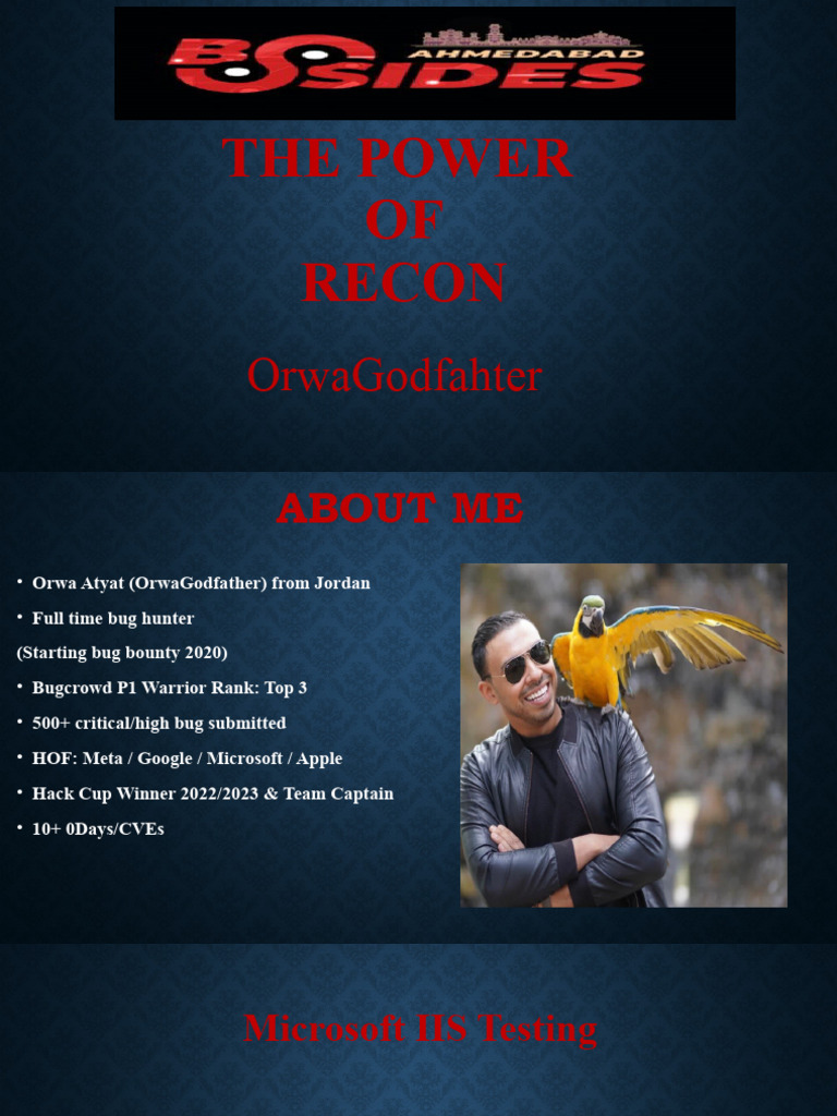 Share The-Power-Of-Recon | PDF | Internet Information Services | Login