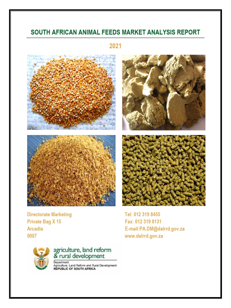 South African Animal Feeds Market Analysis Report 2021 | PDF | Animal ...
