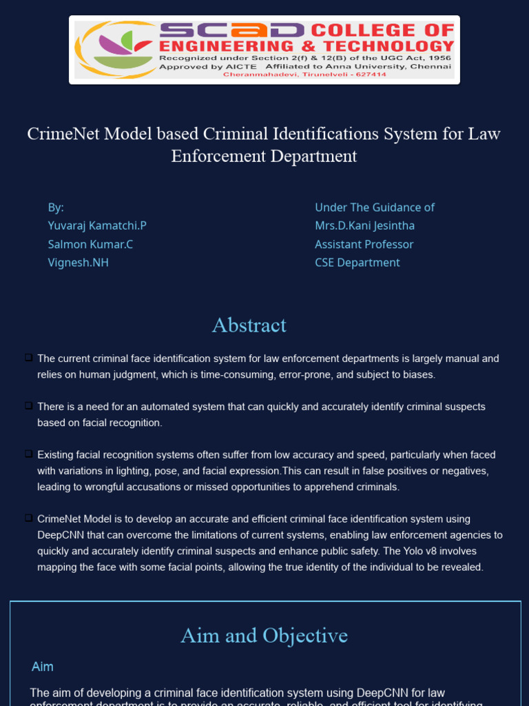 DeepCNN-Based Criminal Identification System | PDF | Fingerprint ...