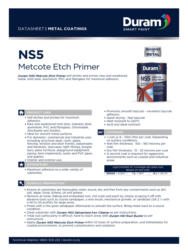 NS5 Datasheet 060422 | Download Free PDF | Paint | Building Engineering