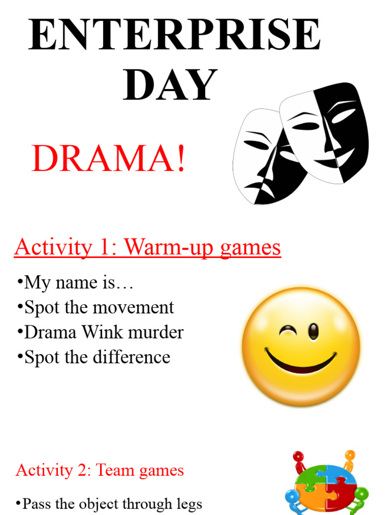 Enterprise Day Drama Activities | PDF | Games & Activities