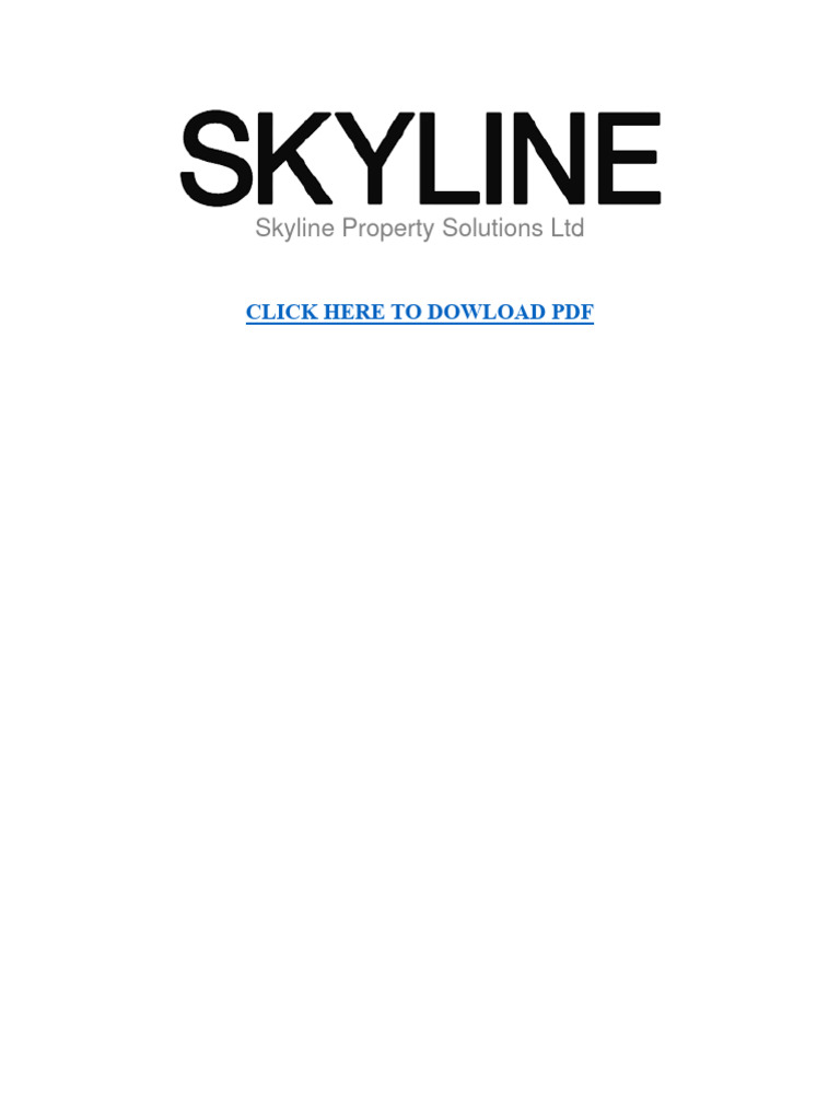 Skyline 8383 | PDF