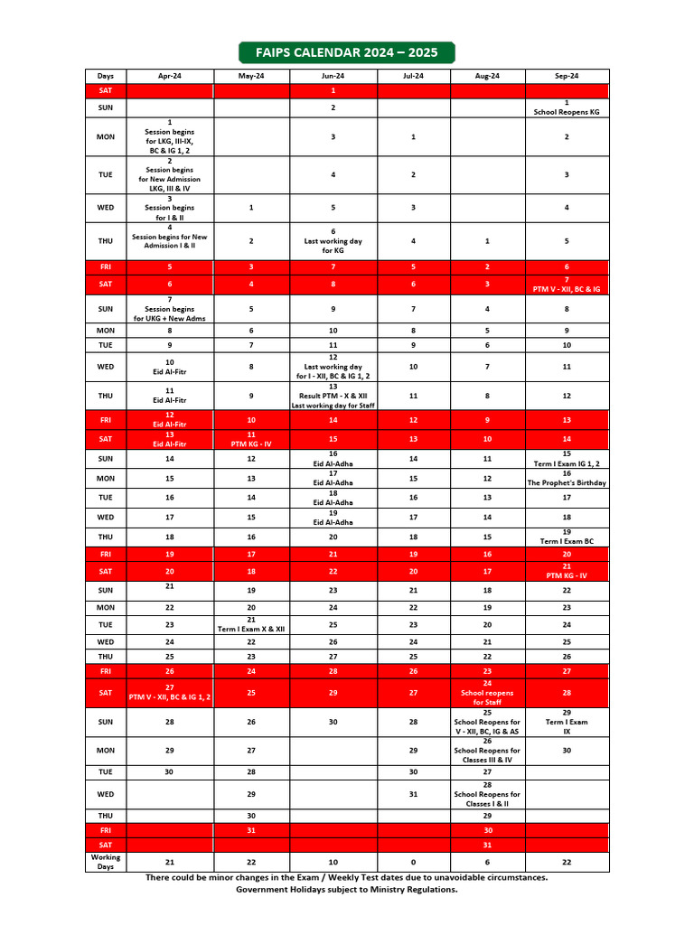 Calendar 2024-25 | PDF | Observances Set | Religious Holidays