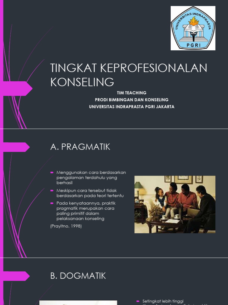 Model-Model Konseling | PDF | Karier & Perkembangan | Pengembangan Diri