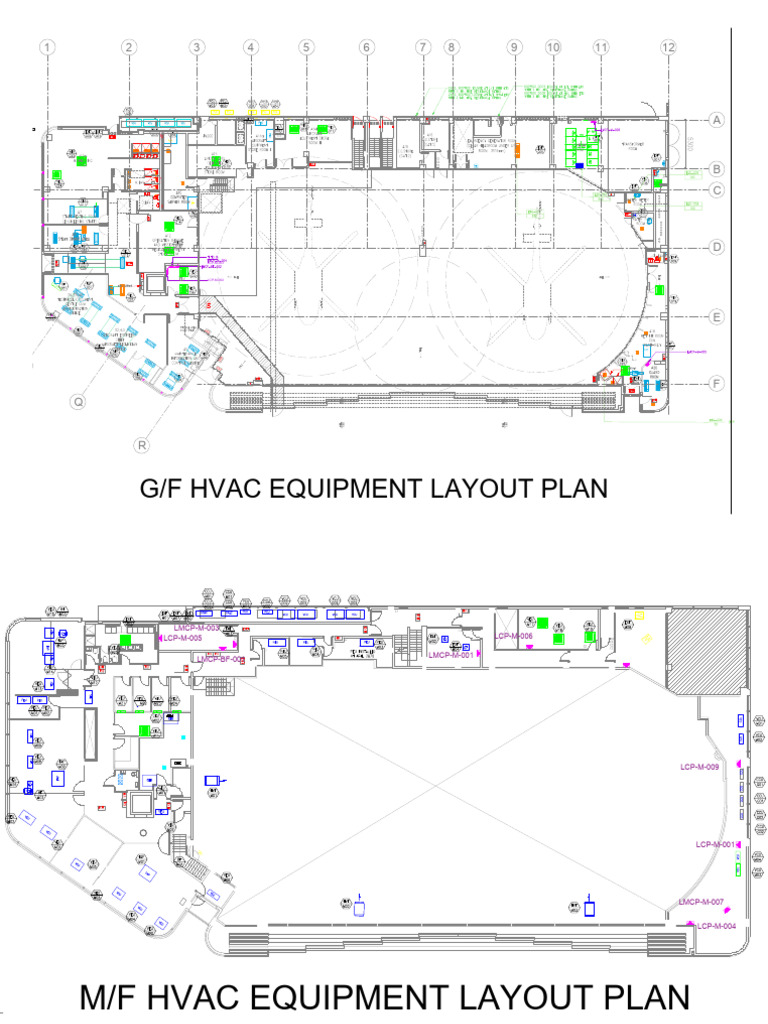 HVAC Equipment Layout Plans | PDF