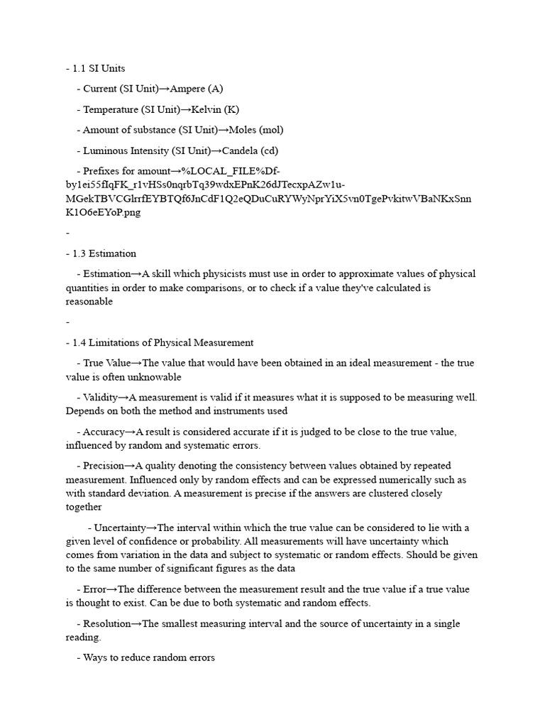 Temp 1 | PDF | Observational Error | Measurement