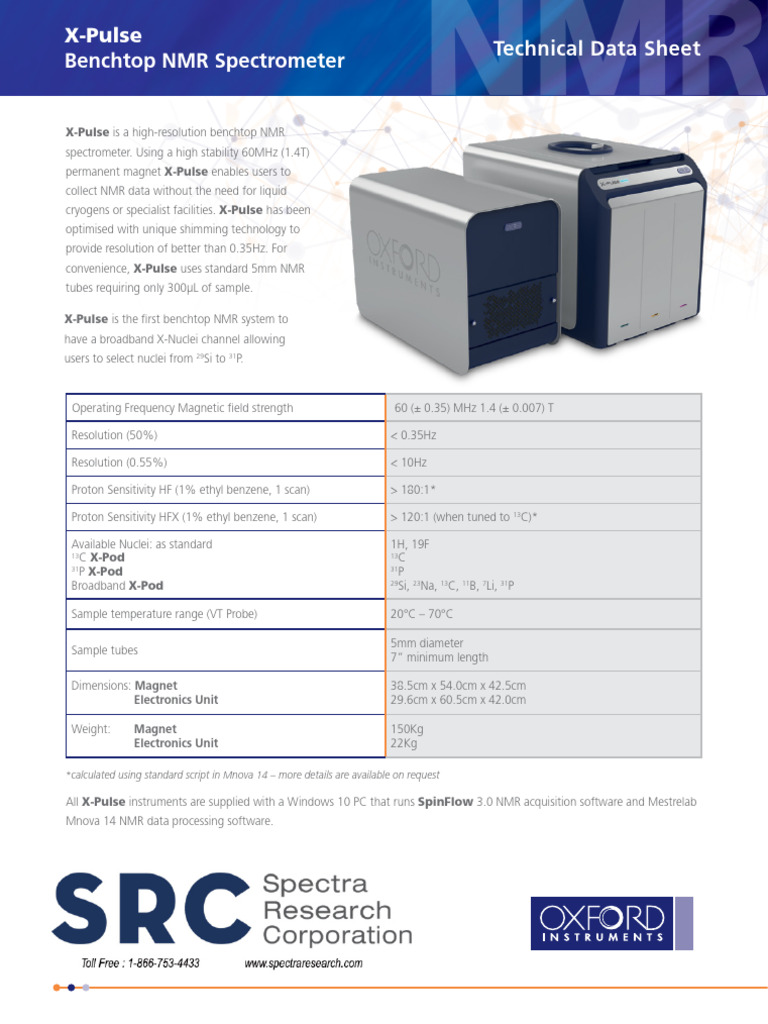 MR X-Pulse Technical Datasheet Web-1 | PDF | Nuclear Magnetic Resonance ...