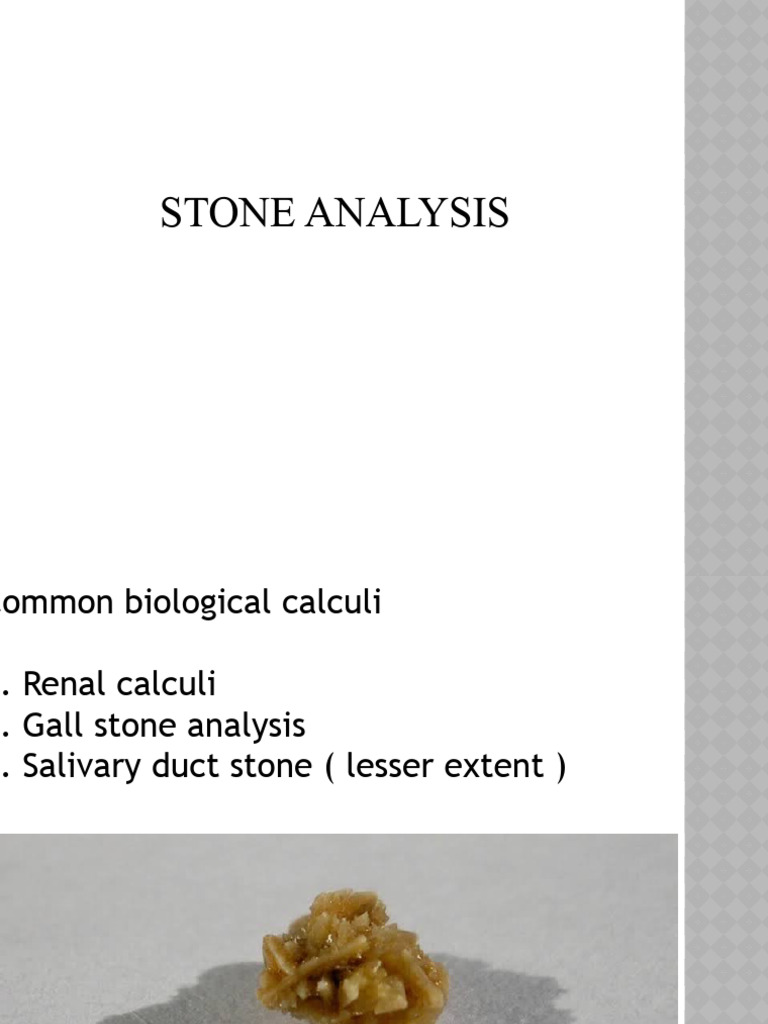 Stone | PDF | Chemical Compounds | Chemistry