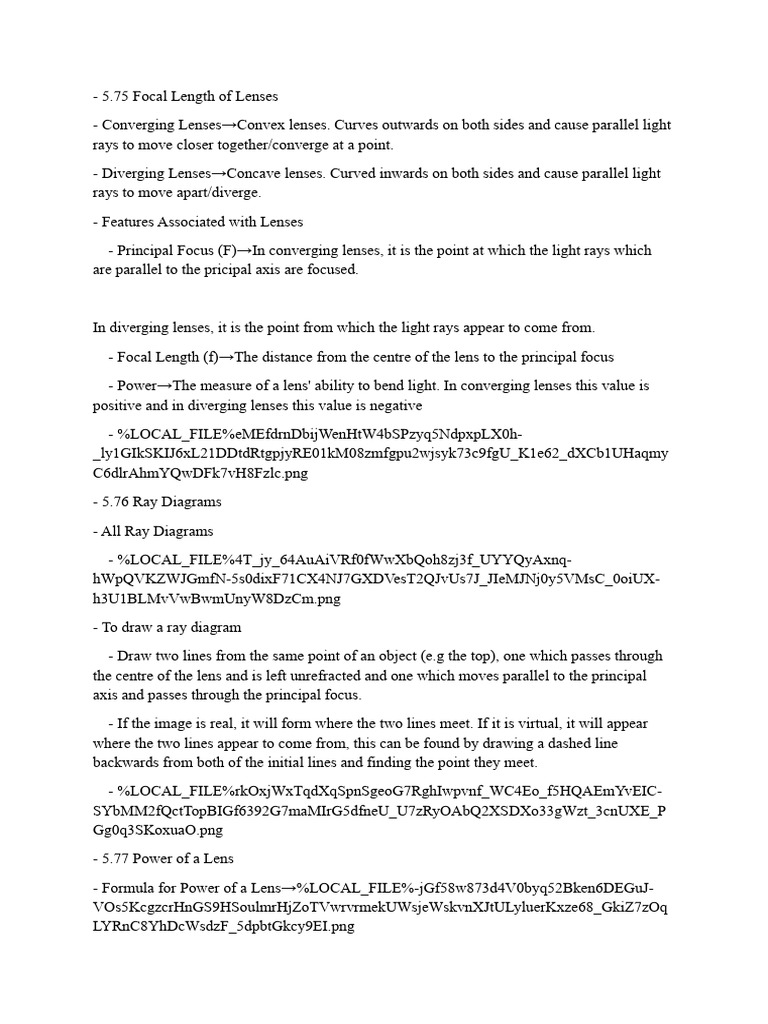 Temp 6 | PDF | Lenses | Electrodynamics