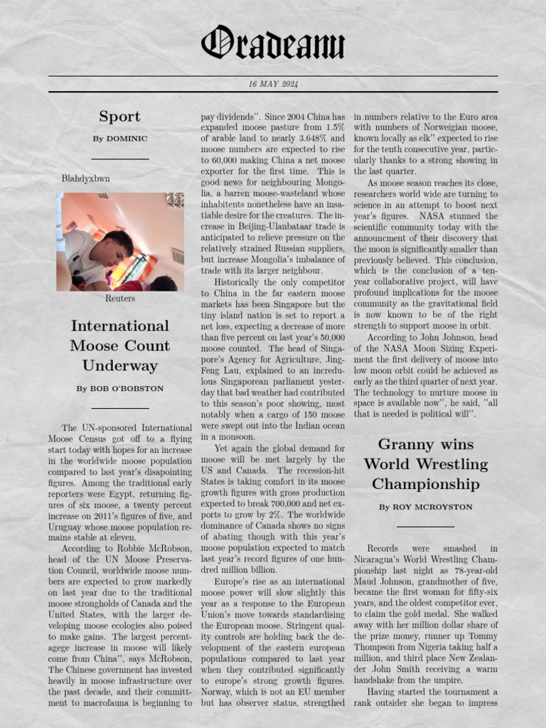 Newspaper | PDF