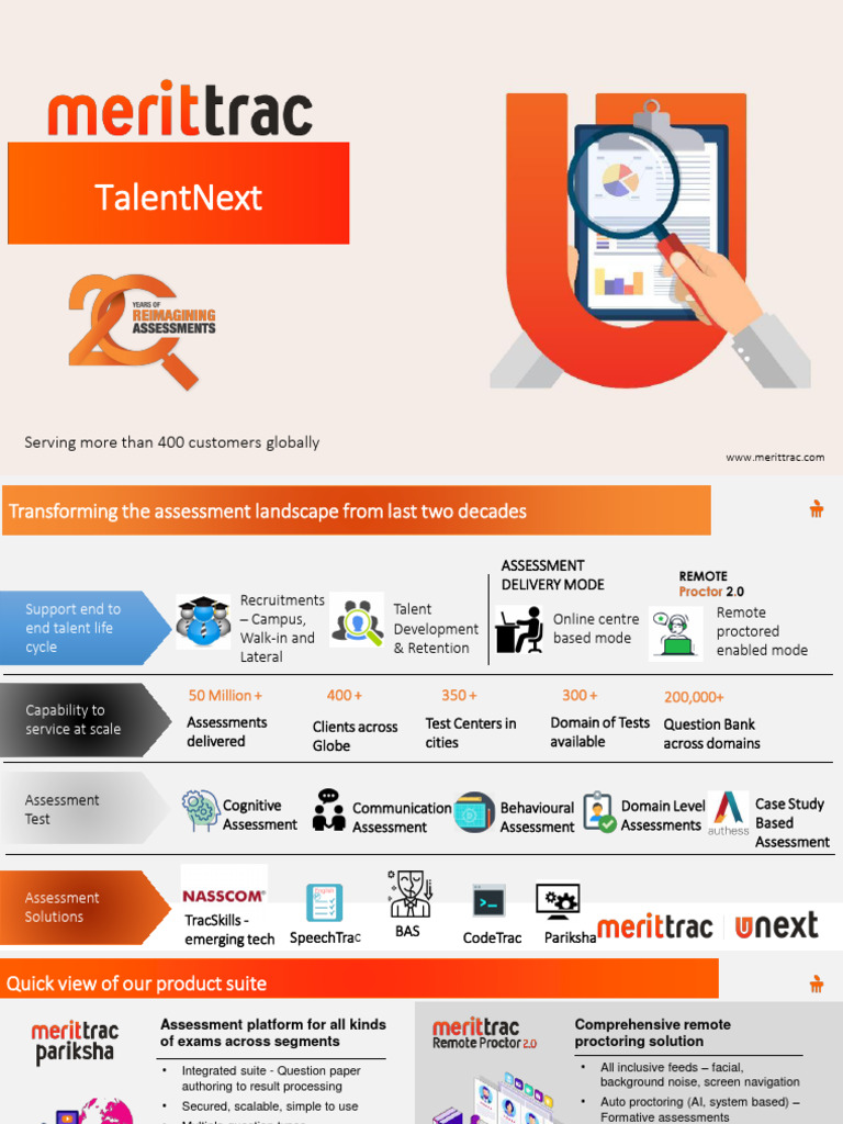 Corporate Deck - TalentNext | PDF | Artificial Intelligence | Intelligence (AI) & Semantics