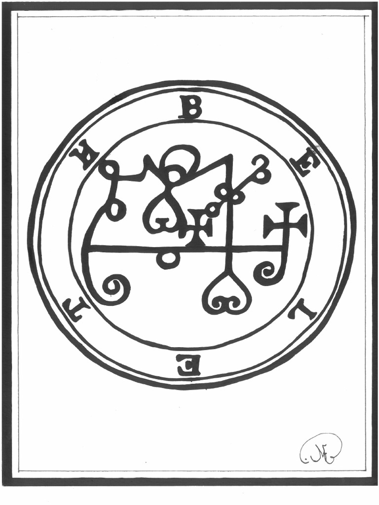 Sigilo de Beleth - Mago Alaor | PDF