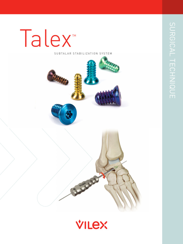 (VILEX) - Talex - (Técnica) | Download Free PDF | Surgery | Foot