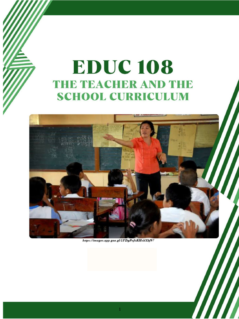 Revised Final Educ 108 IM | PDF | Curriculum | Science, Technology ...