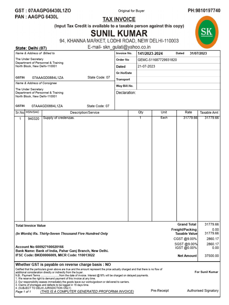 State: Delhi | PDF | Invoice | Government Finances