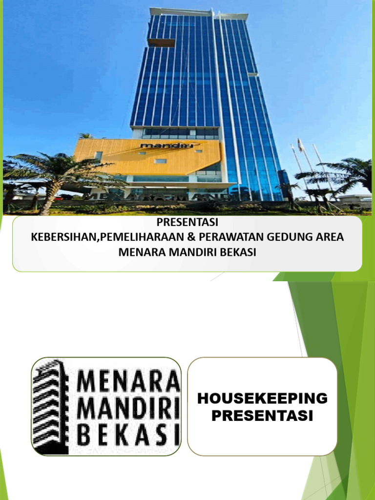 PRESENTASI Area Menara Mandiri Bekasi New2 | PDF | Equipment