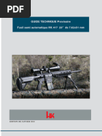 hk416 F Is (FR) Planche Pédagogique | PDF | Munitions | Chargeur (Armes à feu)