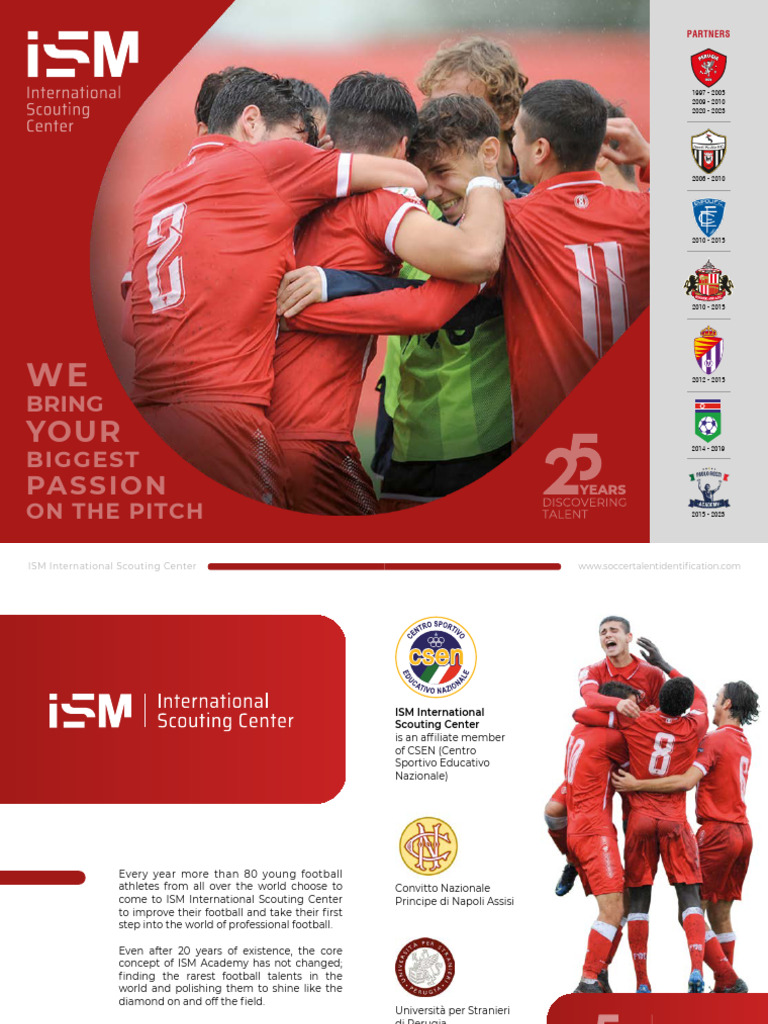 ISM Talent Identification Program | Download Free PDF | Italy