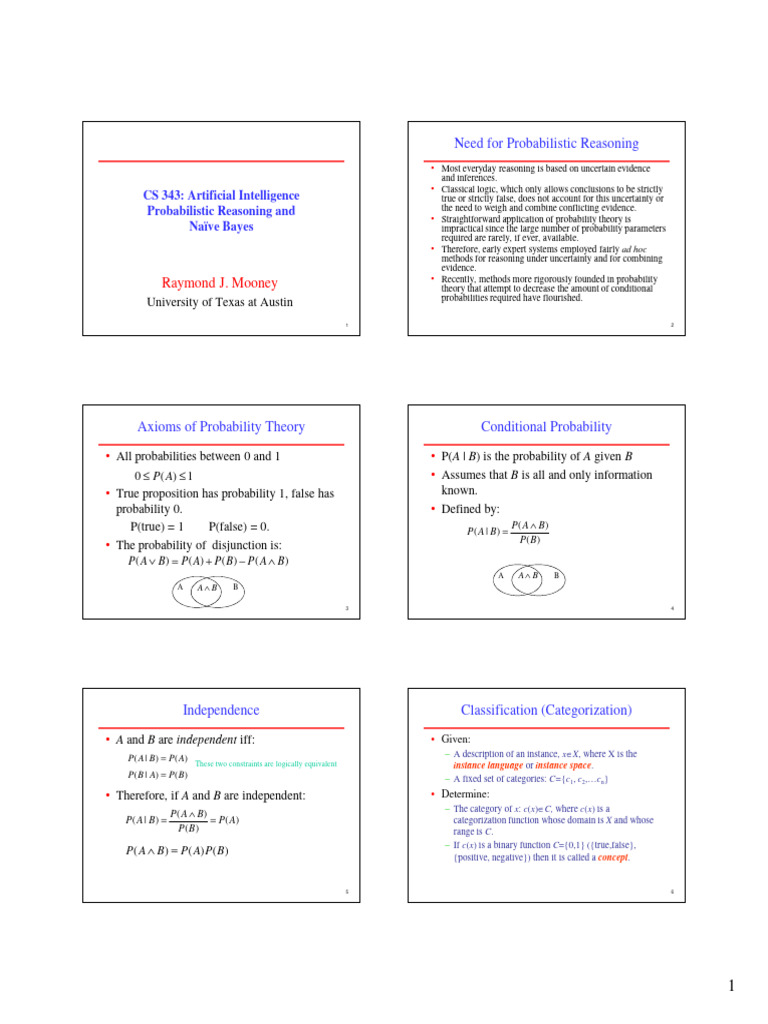 Lecture 3 | Download Free PDF | Probability Distribution | Statistical Theory