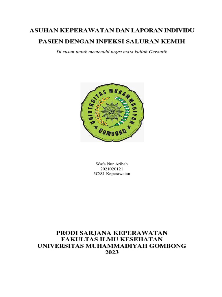 Asuhan Keperawatan ISK pada Pasien 50 Tahun | PDF