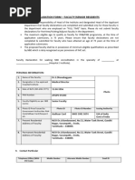 NMC Revised Declaration Form (Faculty & Residents) | PDF | Doctor Of ...