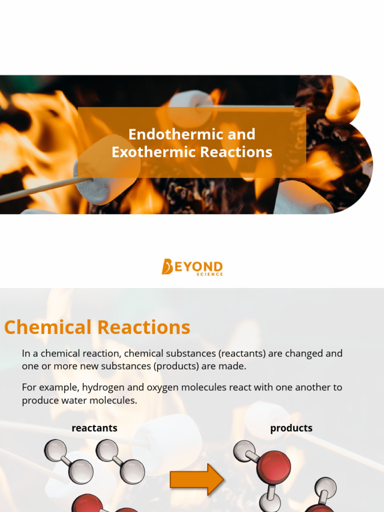 Endothermic Reactions in Sports Packs | PDF | Chemical Reactions ...