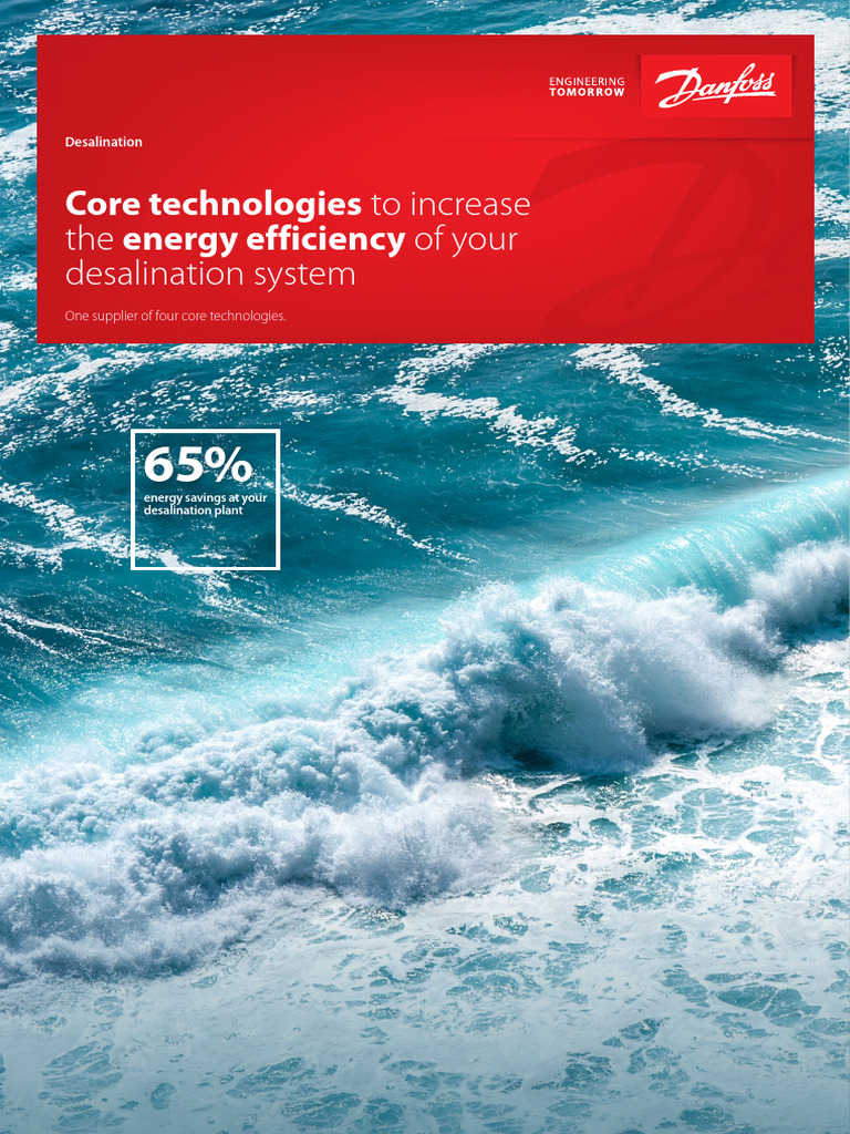 HPP - Core Technologies For Desalination System - Inglês 2022 | PDF | Pump | Desalination