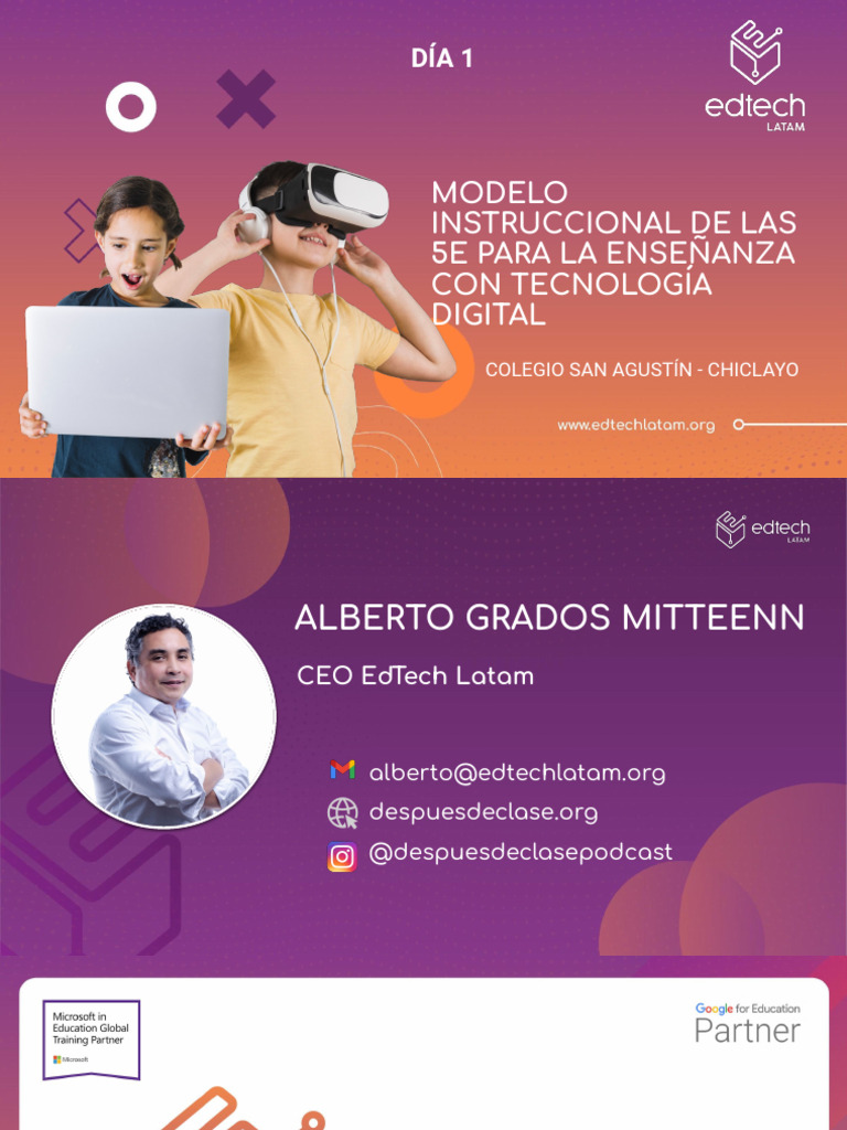 Modelo 5E para Enseñanza Digital | PDF | Aprendizaje | Enseñando