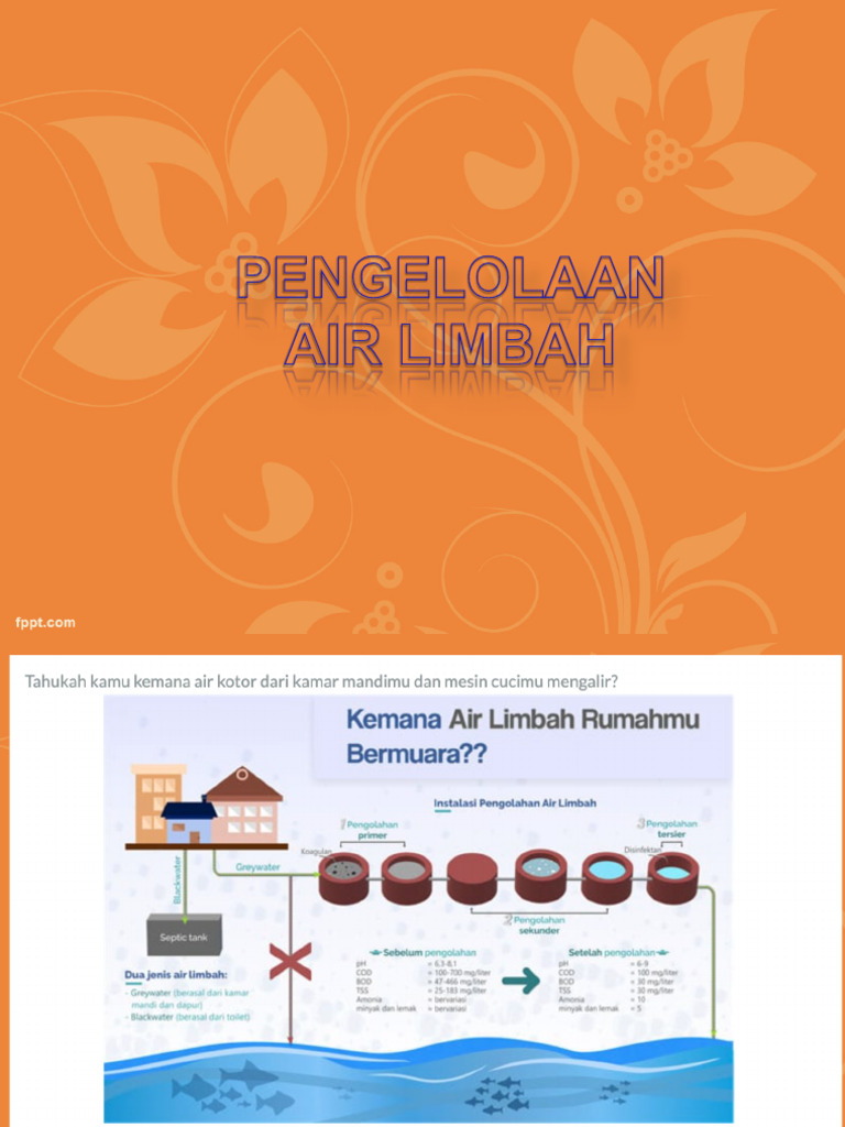 Pengelolaan Air Limbah | PDF