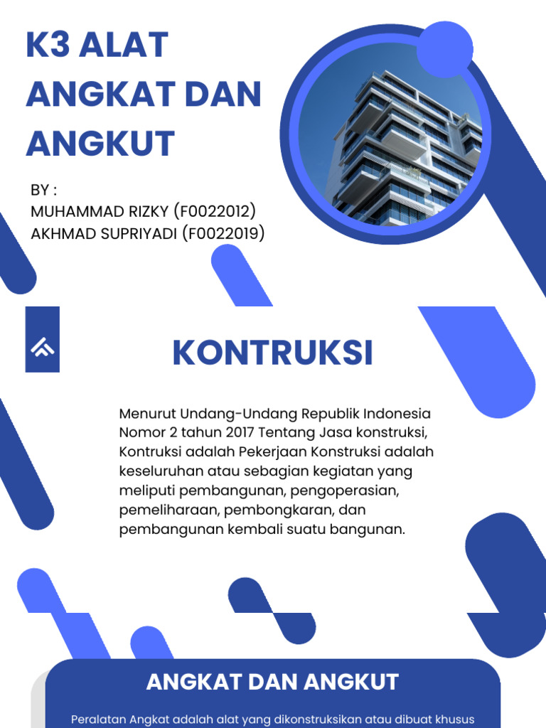 Jenis dan Keselamatan Alat Angkat | PDF