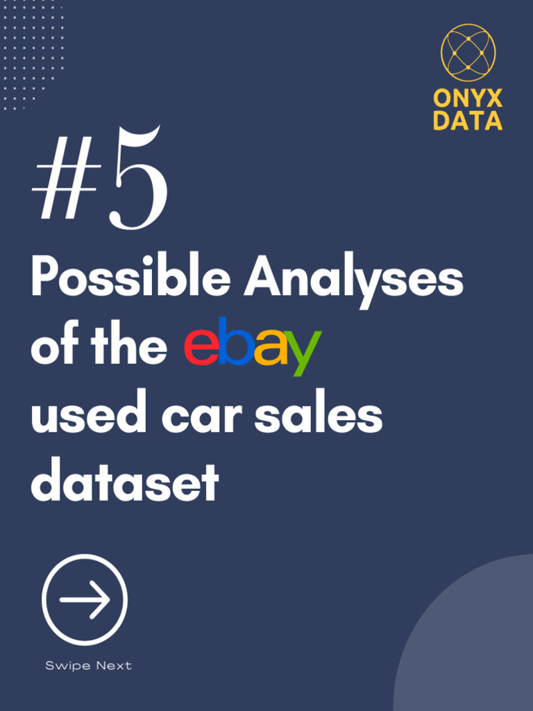 Used Car Sales Dataset Analyses | PDF | Business