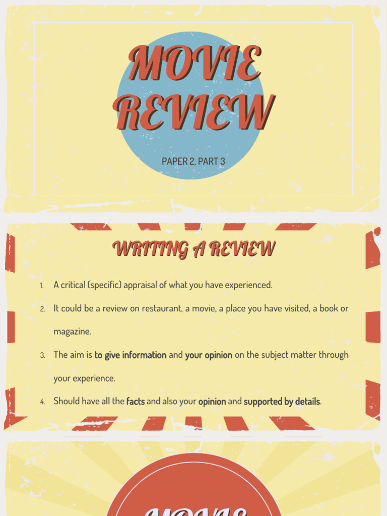 MOVIE REVIEW | PDF | Plot (Narrative) | Actor