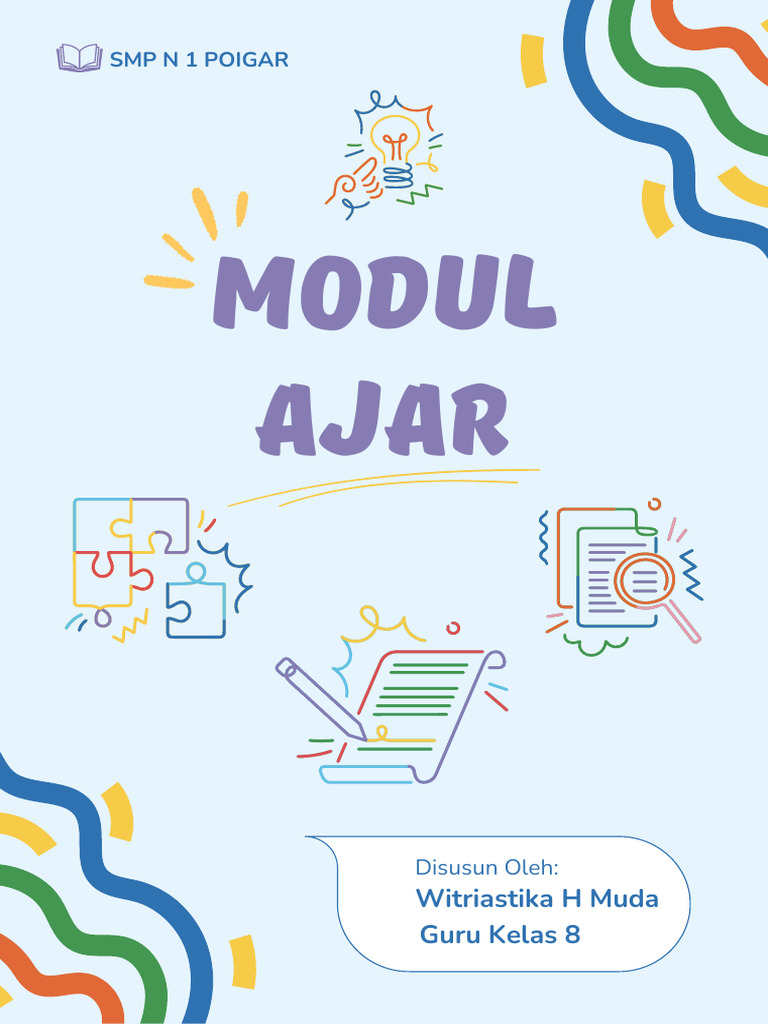 Modul Ajar Informatika Bab 8 Dampak Sosial Informatika | PDF | Karier & Perkembangan