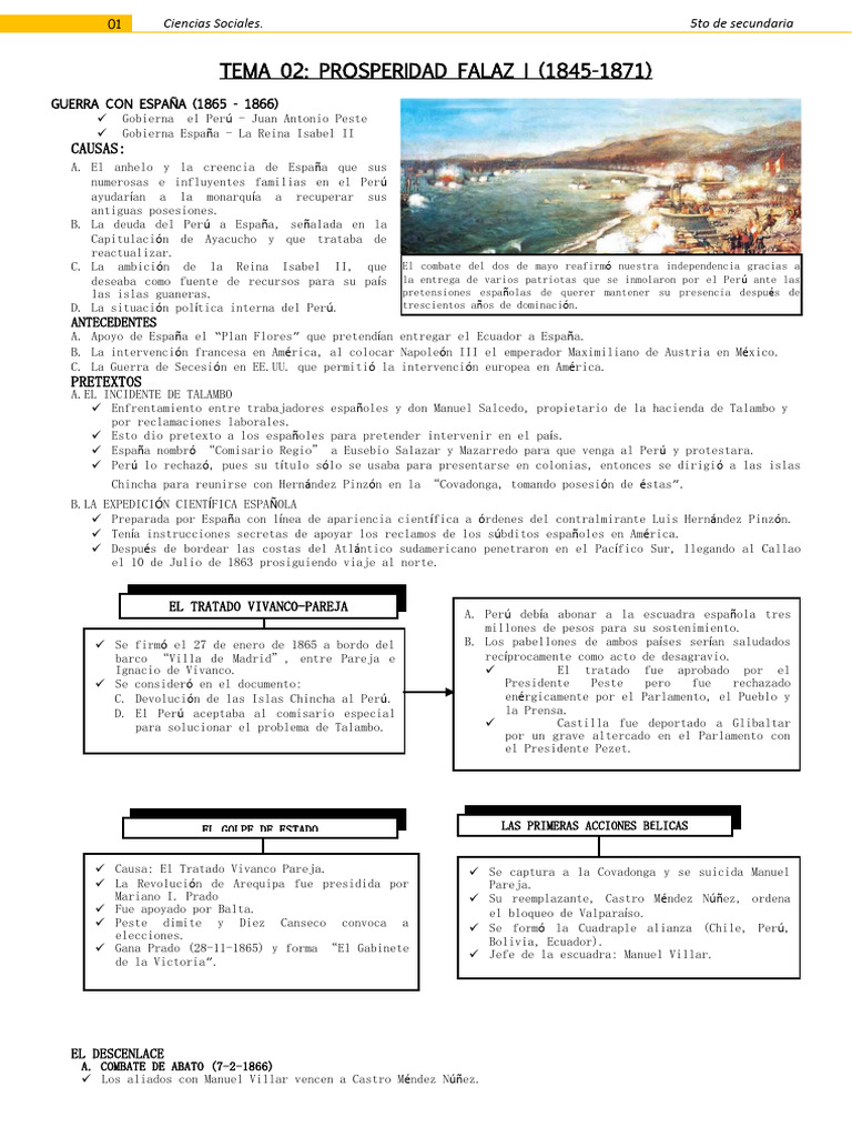 Tema 3 Prosperidad Falaz Ii | PDF | Perú | América del Sur