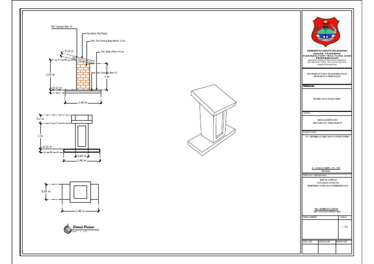 Desain dan Pembuatan Dam Parit | PDF