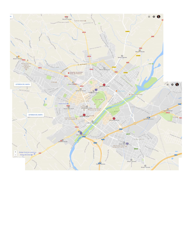 Mapa Lleida Amb Radar Velocitat-Semafor | PDF