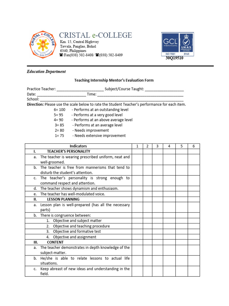 Rubrics | PDF | Teachers | Teaching Method