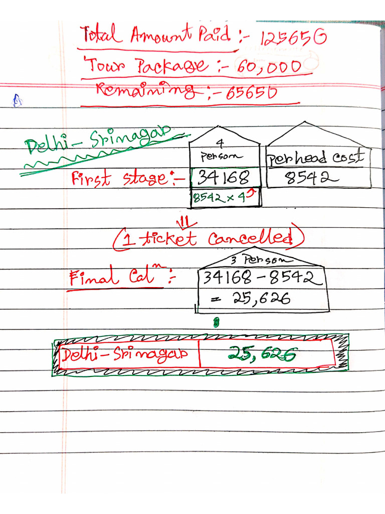 Full Proven Calculation | PDF