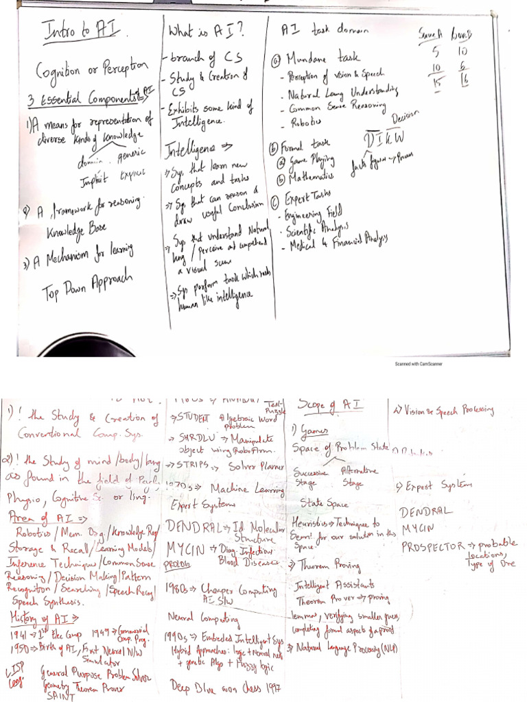 Ai Lecture Notes Pdf