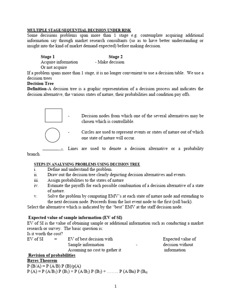Decision Cont | PDF | Game Theory | Applied Mathematics