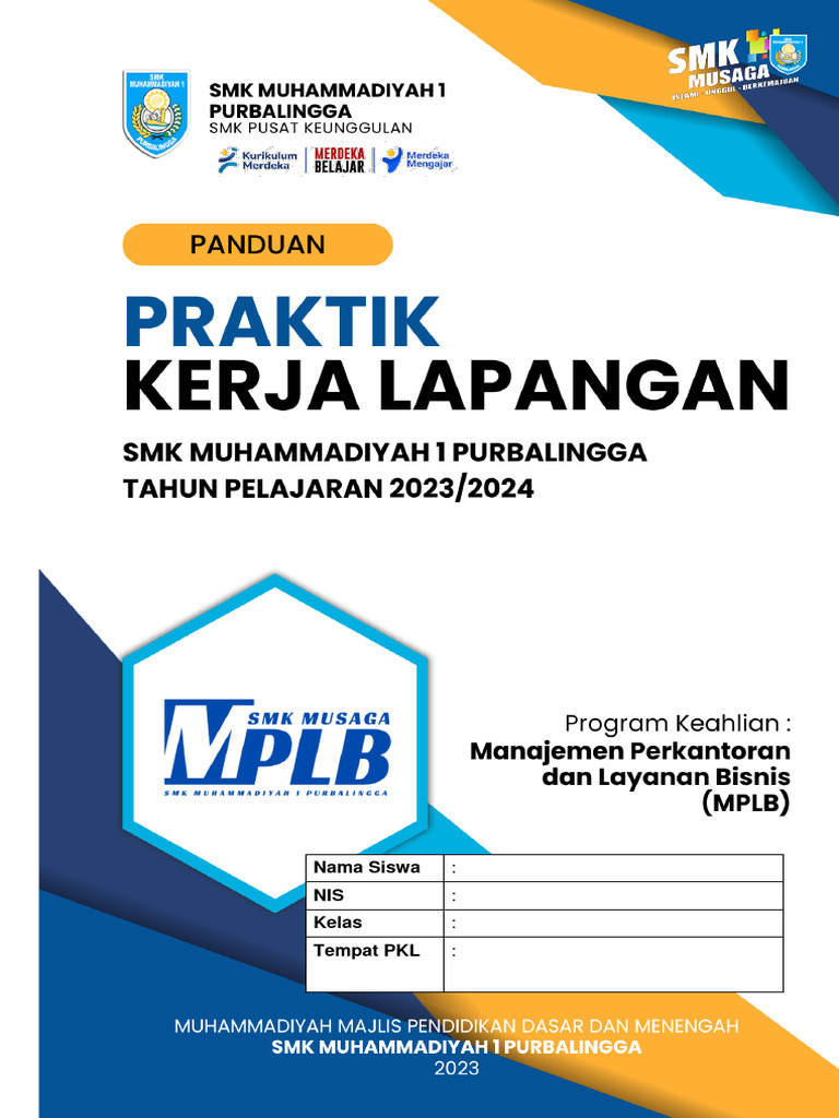 2 - PANDUAN PKL 2023-2024 - MPLB SMK Muh. 1 Pbg. | PDF
