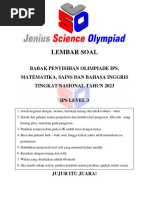 Contoh Soal Olimpiade IPS SD | PDF